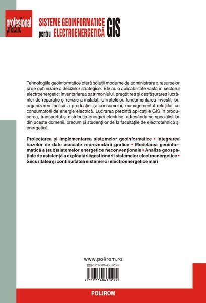 Sisteme geoinformatice (GIS) pentru electroenergetica - Mircea Badut