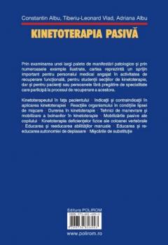 Kinetoterapia pasiva - Adriana Albu, Constantin Albu, Tiberiu-Leonard Vlad