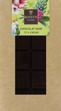 Tableta ciocolata neagra - Plain Dark Chocolate - 100 g - Bovetti