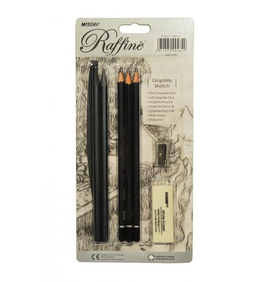 Set creioane - Raffine Graphite Sketch - Marco