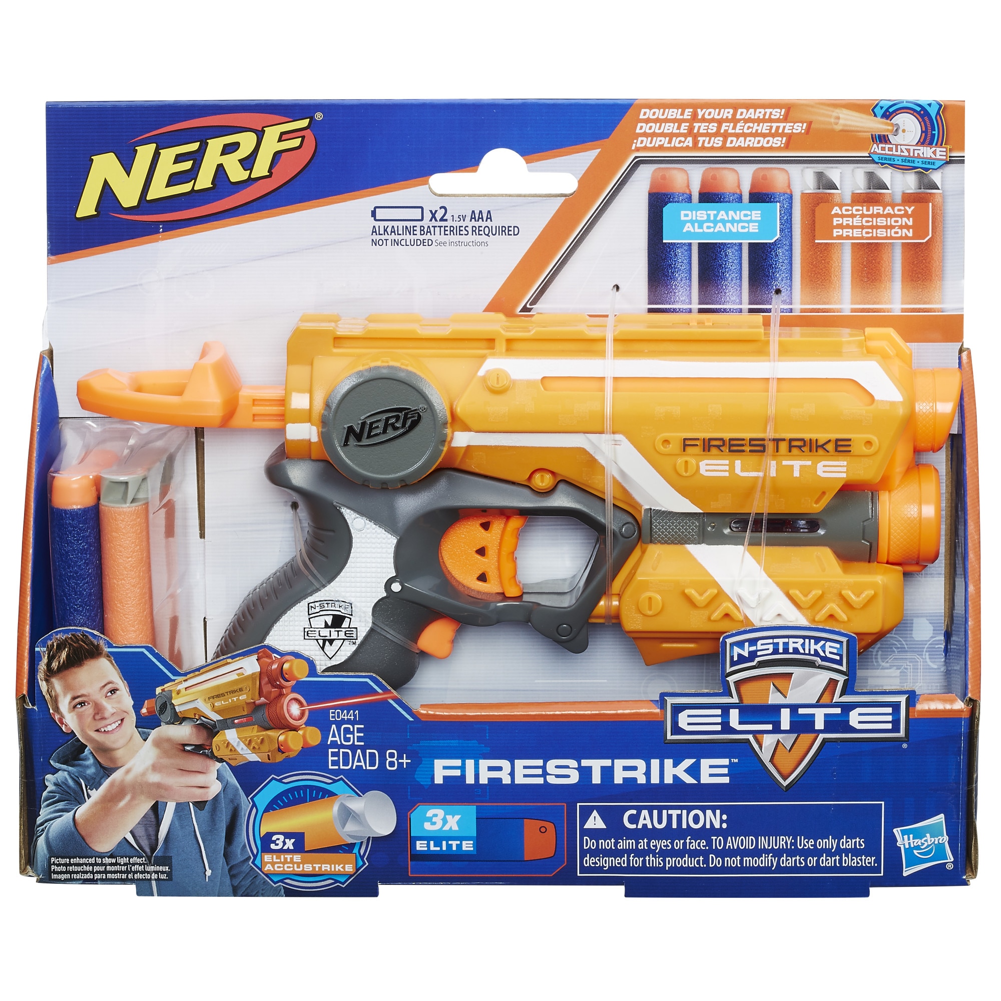 Jucarie - Nerf Blaster - N-Strike Elite Firestrike - Hasbro